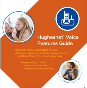 What are the Hughesnet Voice features?