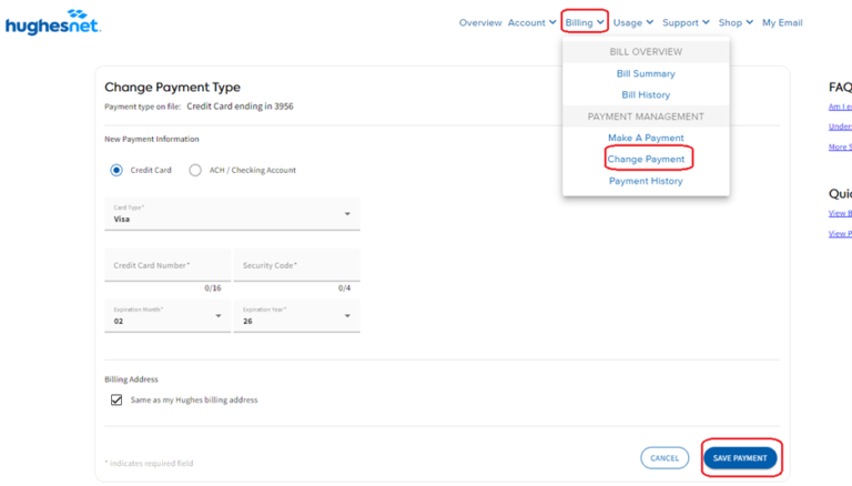 Can I change my payment method?