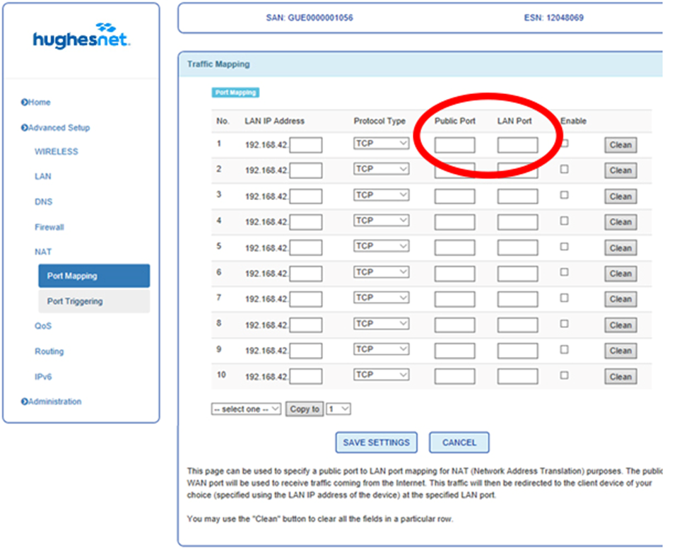 How do I access my Hughesnet for Business Static IP address